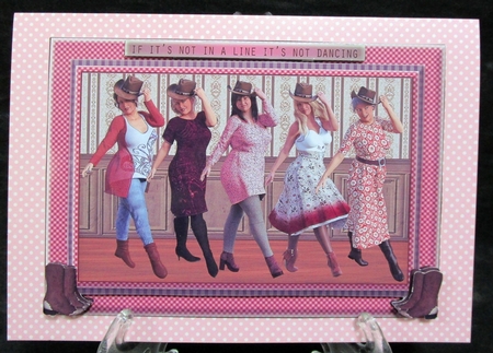 Line Dancing Ladies 3 - CUP855646_1566 | Craftsuprint