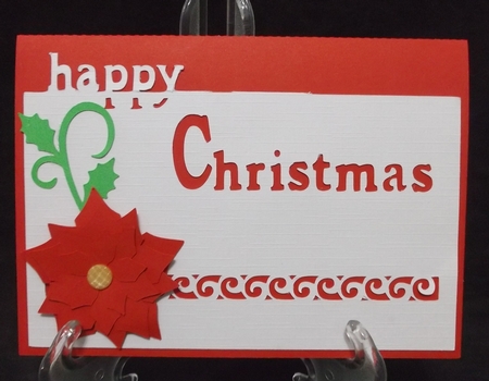 Happy Christmas Panel Card - CUP898932_40382 | Craftsuprint