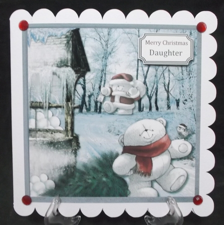 Square scalloped edge cards - CUP905150_1577 | Craftsuprint