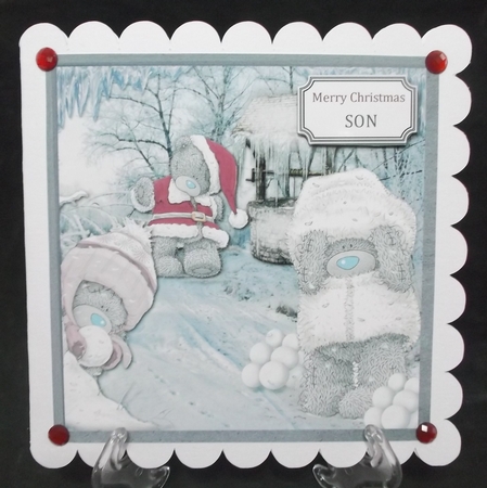 Square scalloped edge cards - CUP905150_1577 | Craftsuprint