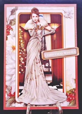 Art Deco Lady Freya Christmas 4 Sheet Mini Kit SILVER - CUP937414_437 ...