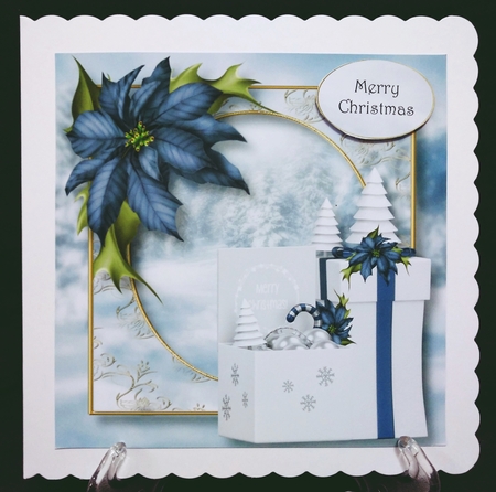 Gift Boxes For Christmas - Blue 8x8 - CUP995093_1763 | Craftsuprint