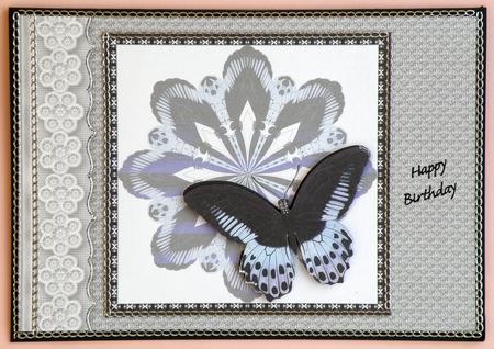 Silver Embossed with Embroidered Flower Border - CUP177520_422 ...