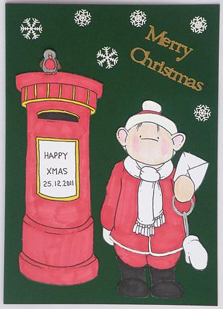 Post Box Doodles Digital Stamp - CUP119815_353 | Craftsuprint