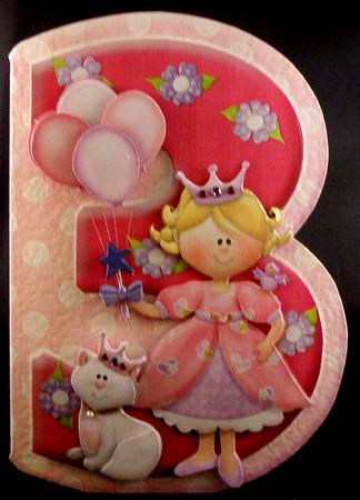 Age 3 Princess Shape Card Sheet 1 of 2 - CUP305485_68 | Craftsuprint