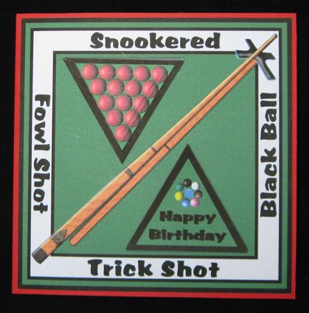 Snooker Terms - CUP396191_1566 | Craftsuprint