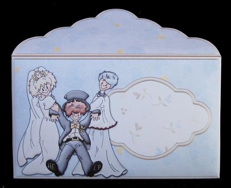 Wedding Day to the Altar Money Wallet - CUP429109_68 | Craftsuprint