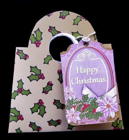 Christmas Holly Backing Paper (gold) - CUP141146_750 | Craftsuprint