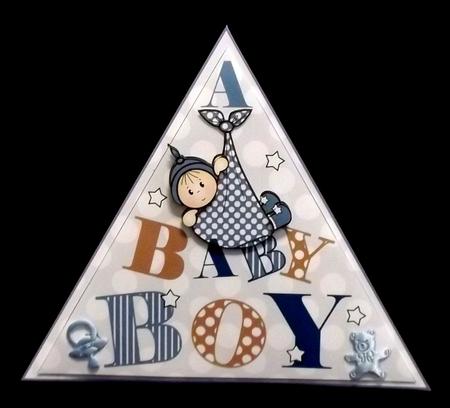 Baby Boy Triangle Mini Kit - CUP575957_2053 | Craftsuprint