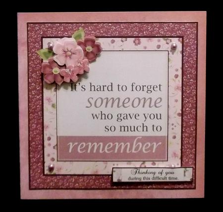 Remembering 8x8 Card - Photo by Alyssuzi Creative Cards by Suzi Cooper