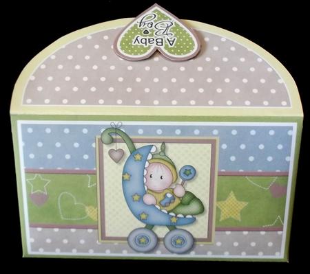 Baby Boy Buggy Money Wallet - CUP642944_2053 | Craftsuprint