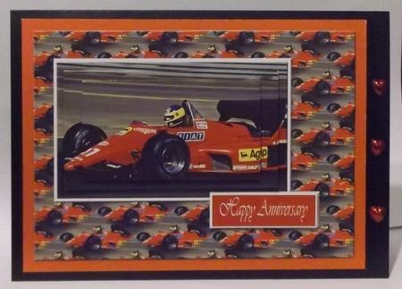 Formula 1 Card Front - CUP339227_1751 | Craftsuprint
