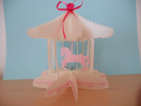 Carousel Horse Card & Box - CUP693196_596 | Craftsuprint