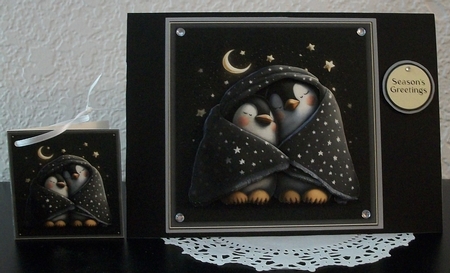 Penguin mini kit - CUP1210705_566 | Craftsuprint