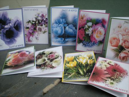 Just Flowers Notelet Kit - CUP83698_116 | Craftsuprint