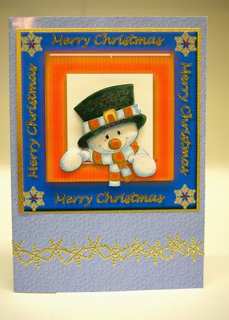 Neon Glow Snowman - CUP117427_478 | Craftsuprint