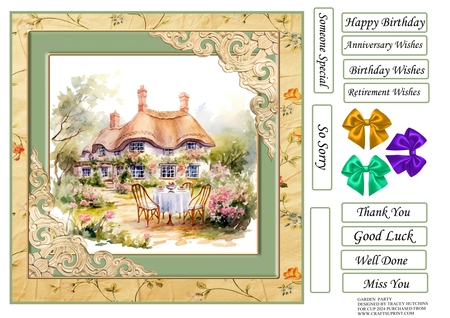 Garden tea party 1 - Photo by Tracey Hutchins - Tee247Tee247