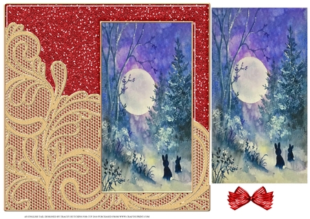 4 Rabbit card toppers/ Designer Resources - CUP956594_117 | Craftsuprint