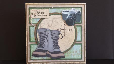 3 Panel Walking / Hiking Card Kit - CUP619006_1550 | Craftsuprint