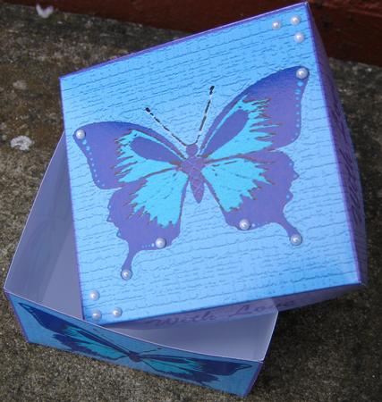 Butterfly Design Box - CUP18486_173 | Craftsuprint