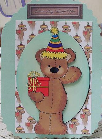 Cute Teddy Birthday Topper 1 - Photo by Tricia Dias