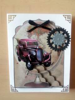 Car Map Bookmark Card - CUP481824_452 | Craftsuprint