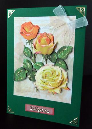 Yellow Roses Step by Step - CUP550467_1395 | Craftsuprint
