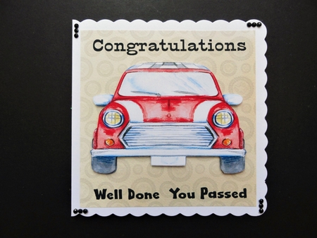 6x6 Congratulations, Driving Test - Photo by Valerie Spowart
