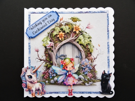 DIY Fairy Doors Bumper Kit 21 - 10 sheets, Card fronts, decoupage ...