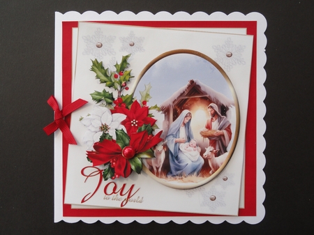 6x6 Joy to the world choice of four mini kit - Photo by Valerie Spowart