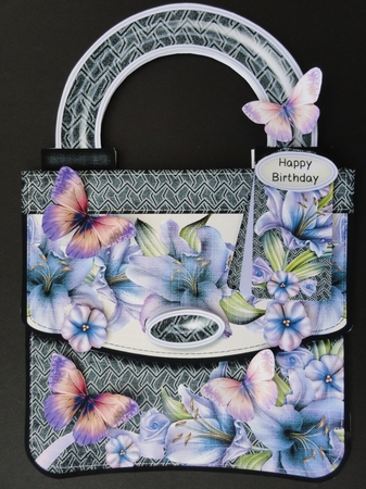 Handbag Shape Card Mini Kit 148 - Photo by Valerie Spowart