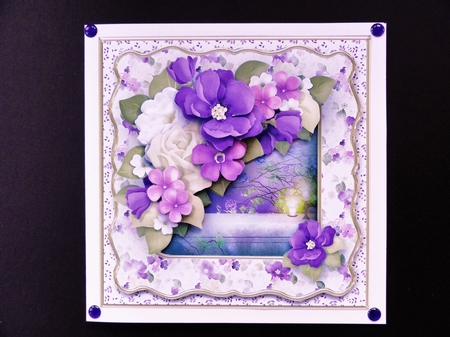 Enchanted Places - Wavy Frame Card Mini Kit - CUP736155_1648 | Craftsuprint
