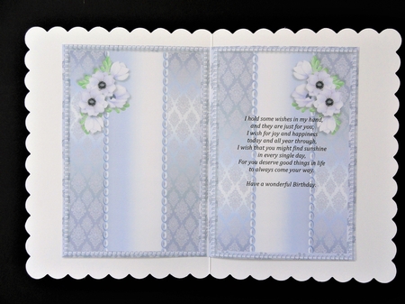 Beautiful Flowers Insert - CUP761850_936 | Craftsuprint