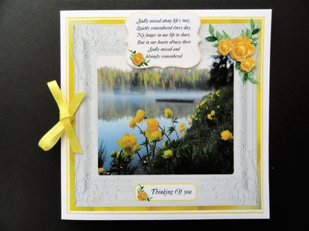 SADLY MISSED 1 BEAUTIFUL VERSE - Photo by Valerie Spowart