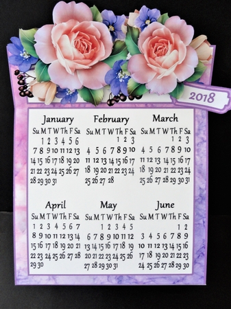 2108 calendar Spring roses - Photo by Valerie Spowart