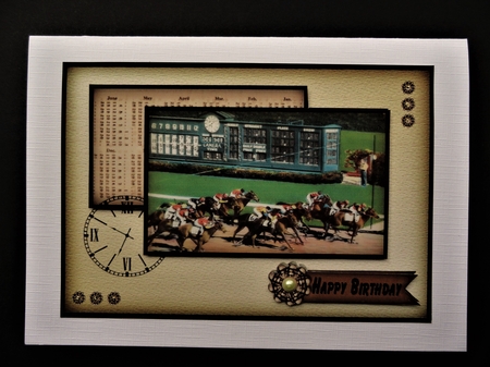 Horse Racing A4 - CUP864557_262 | Craftsuprint