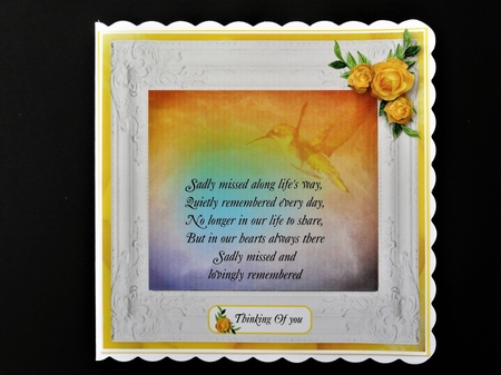 SADLY MISSED 4 BEAUTIFUL VERSE - Photo by Valerie Spowart