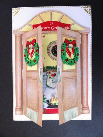 Door Opening Shaped Card Front - CUP370446_1459 | Craftsuprint