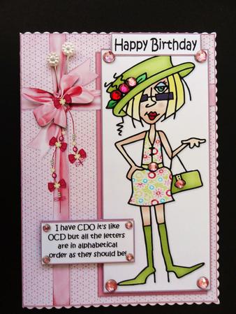 J.j Has Ocd Oh My. Quick Card - Photo by Valerie Spowart