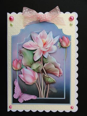 Lotus Love Shaped Card Front with Step by Step - CUP532413_168 ...