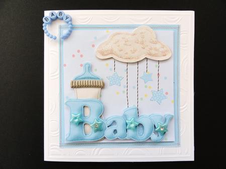 Blue Baby Boy Topper - CUP555154_2100 | Craftsuprint