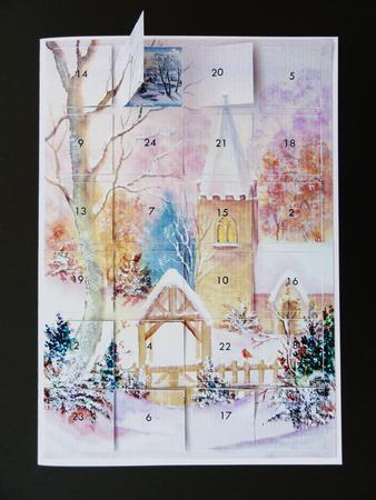 Church in the Snow Advent Calendar - CUP560602_8 | Craftsuprint