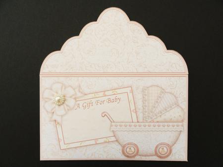 New Baby Pram Money Wallet Gift Voucher Envelope - CUP564886_68 ...