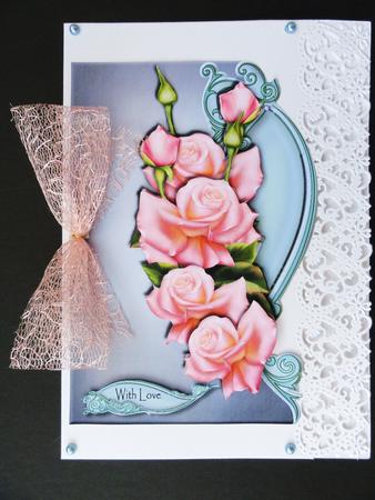 Elegant Roses Over the Edge - CUP585259_936 | Craftsuprint