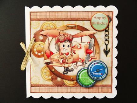 You're Ace Pilot Aeroplane Quick Card Topper - CUP586694_68 | Craftsuprint