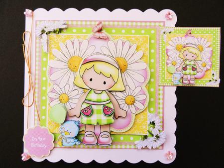 Cute Daisy May Card Front Kit - CUP596573_1483 | Craftsuprint