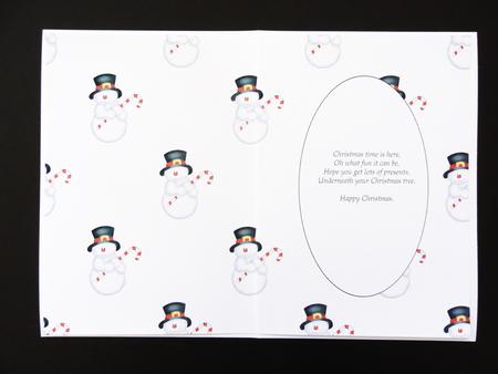 Christmas Snowman Insert 5 - CUP638653_1051 | Craftsuprint