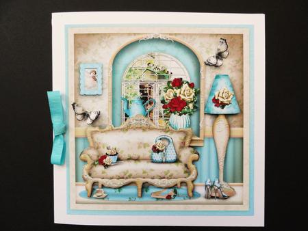 Charming Living Room Card Mini Kit - CUP664545_1641 | Craftsuprint