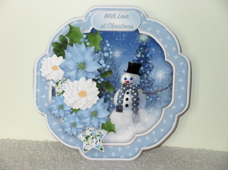 Jolly Snowman - Shaped Card Mini Kit - CUP1015203_1648 | Craftsuprint