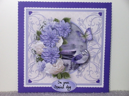 Boating Lake - Fancy Frame Card Mini Kit - CUP1030718_1648 | Craftsuprint